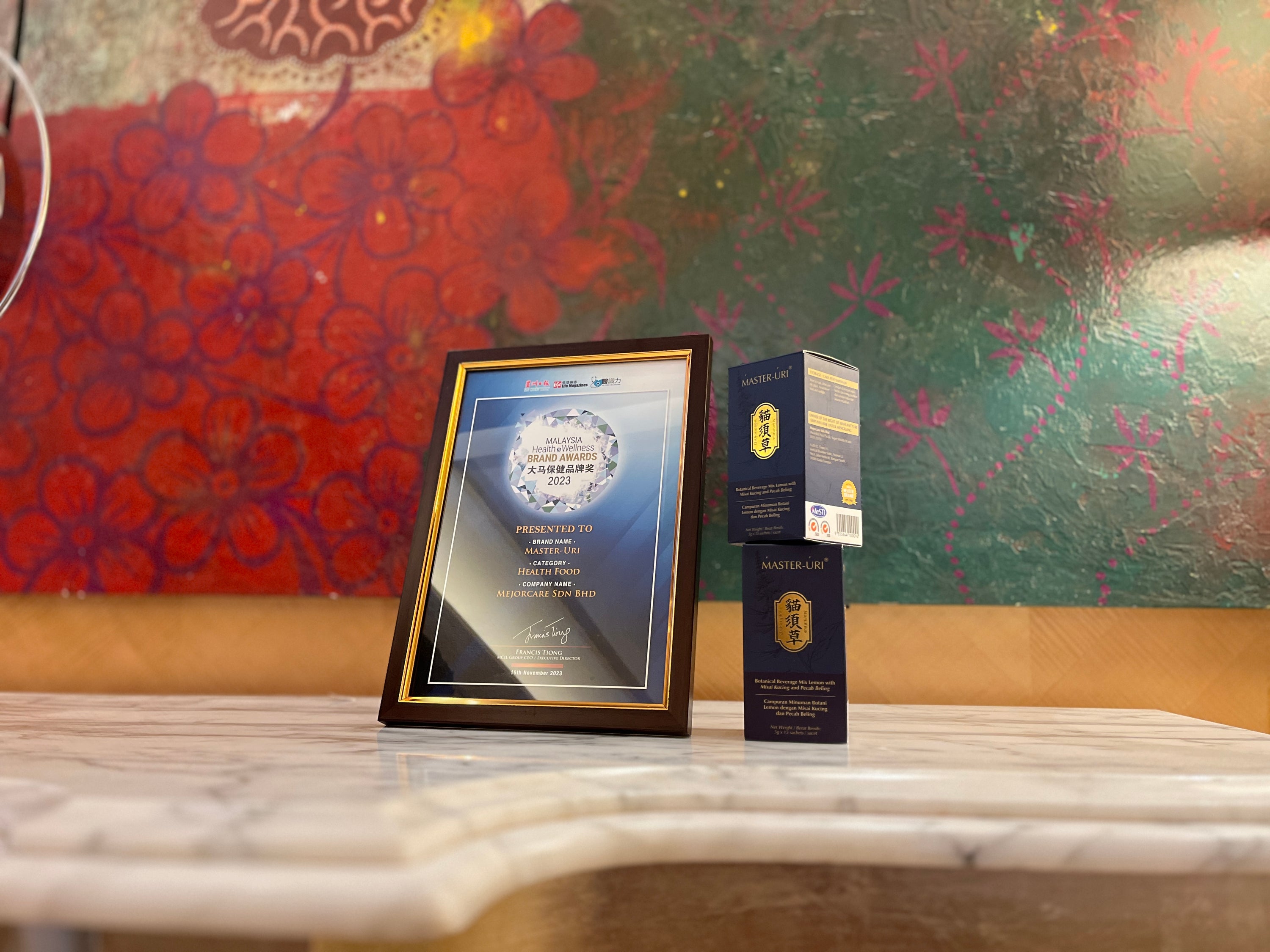 Malaysia Health & Wellness Brand Awards – MasterUri